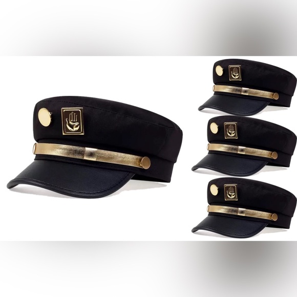 Accessories | 3 X Jojos Bizarre Adventure Kujo Jotaro Cosplay Cap Prop ...